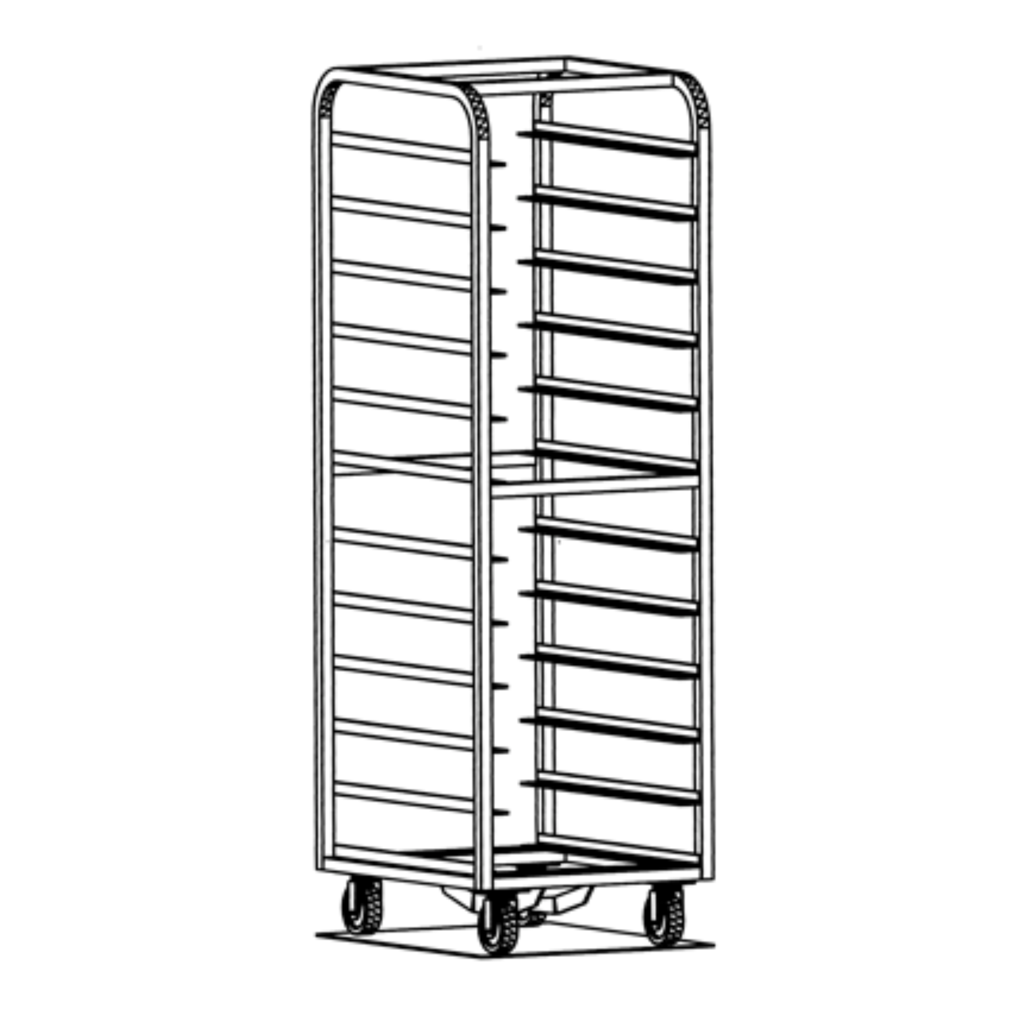 Miwe Single End Load Carts | Racks and Trolleys – Lynndale Stainless