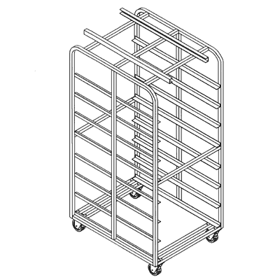 Doyon Double Side Load Carts | Racks and Trolleys – Lynndale Stainless